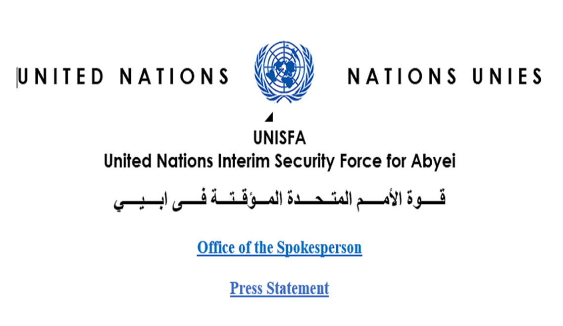 UNISFA condemns attacks on civilians and killing of a peacekeeper ...