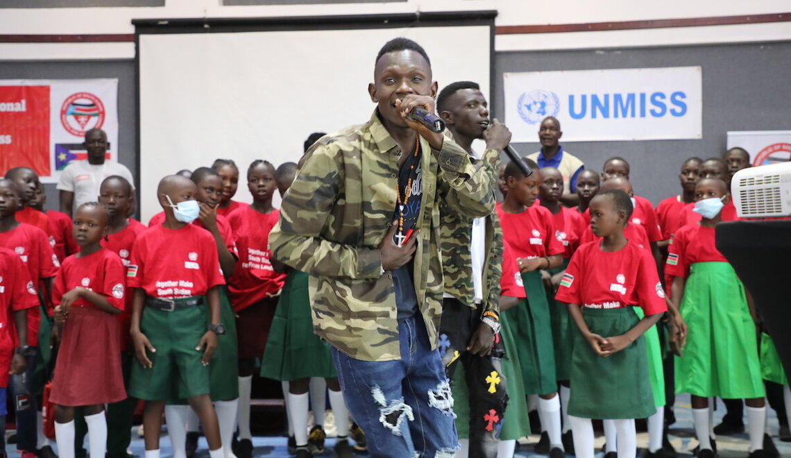 UN Mine Action Service celebrate their big day with youthful vibes and ...