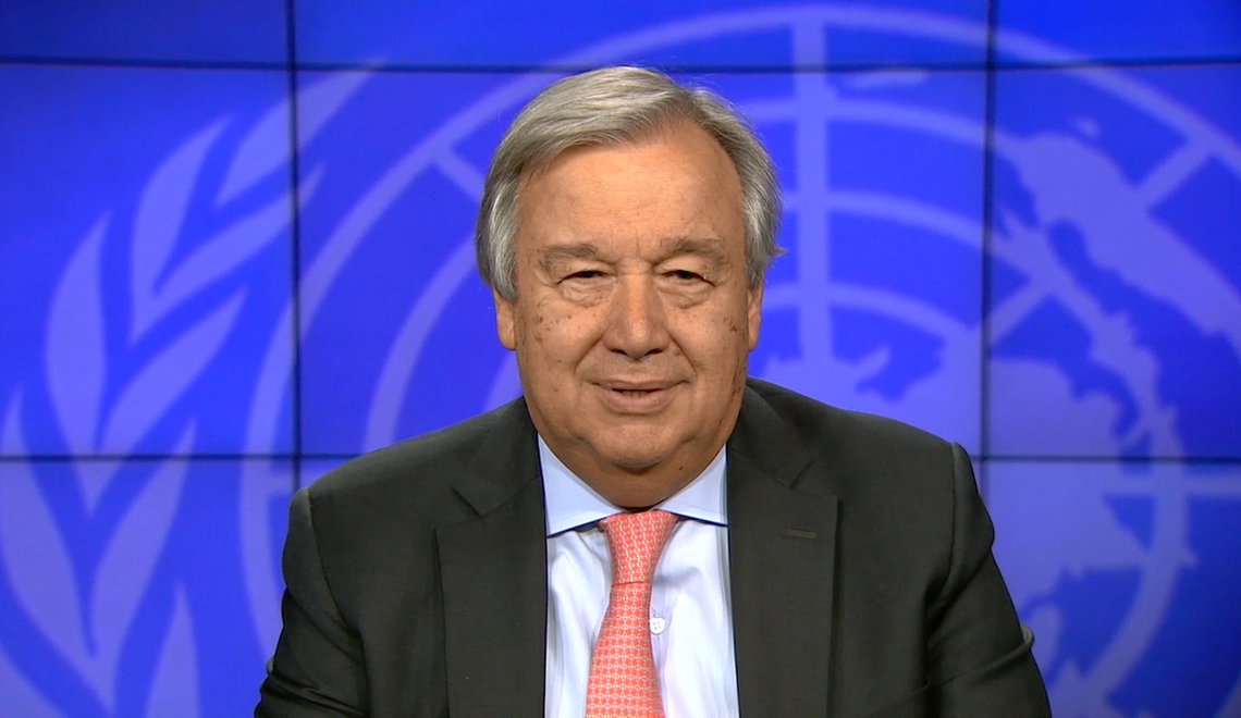 MESSAGE VIDÉO DU SECRÉTAIRE GÉNÉRAL DE L’ONU DIFFUSÉ À L’OCCASION DE LA ... MESSAGE VIDÉO DU SECRÉTAIRE GÉNÉRAL DE L’ONU DIFFUSÉ À L’OCCASION DE LA ...